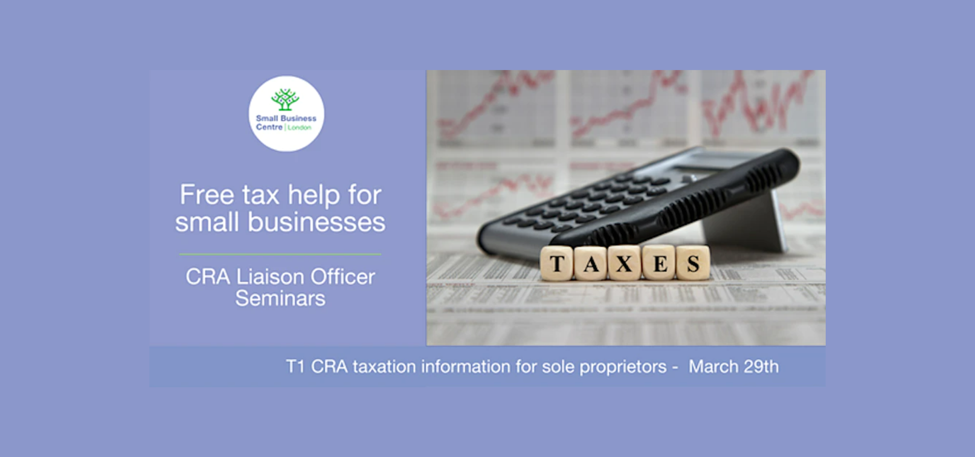 Small Business Centre: T1 - CRA Taxation Requirements for Sole ...
