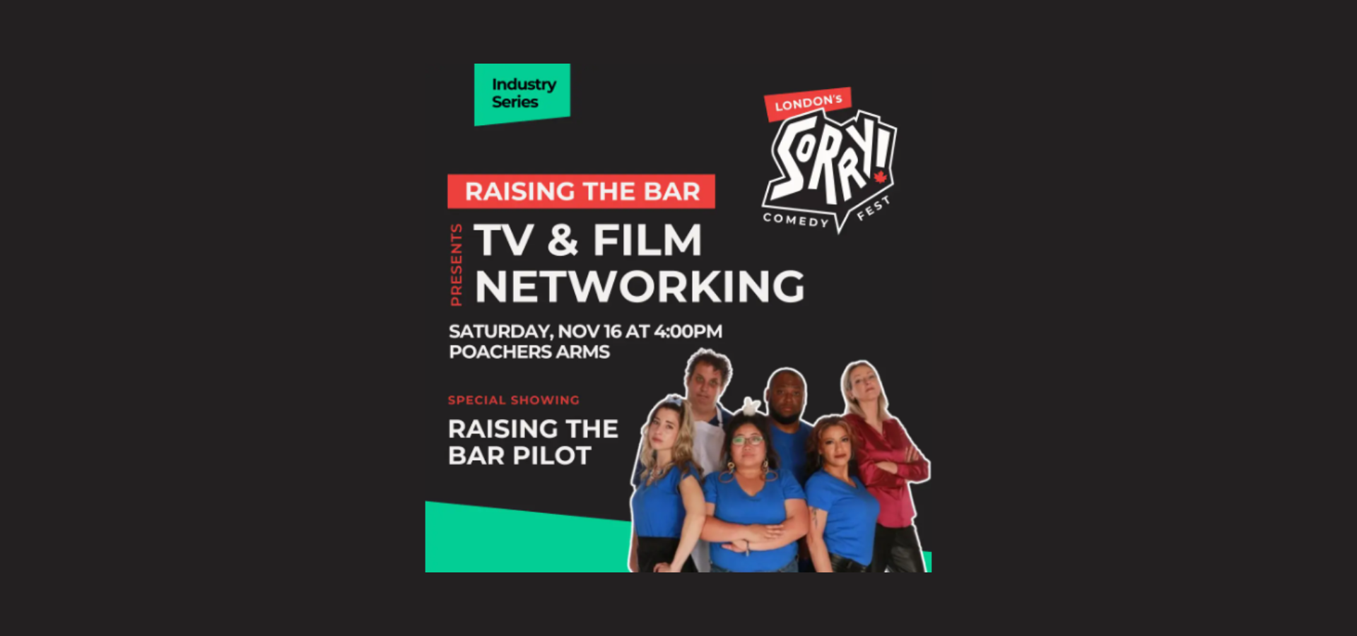 Industry Series - London's Sorry! Comedy Fest - Comedy & Film ...