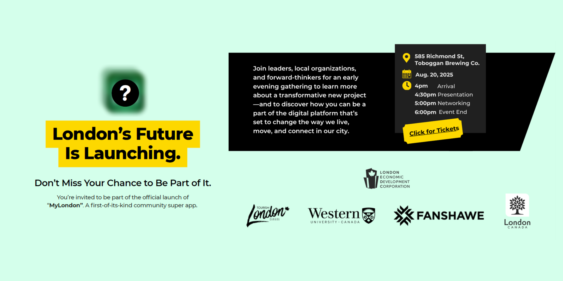 My London App Launch | London Economic Development Corporation